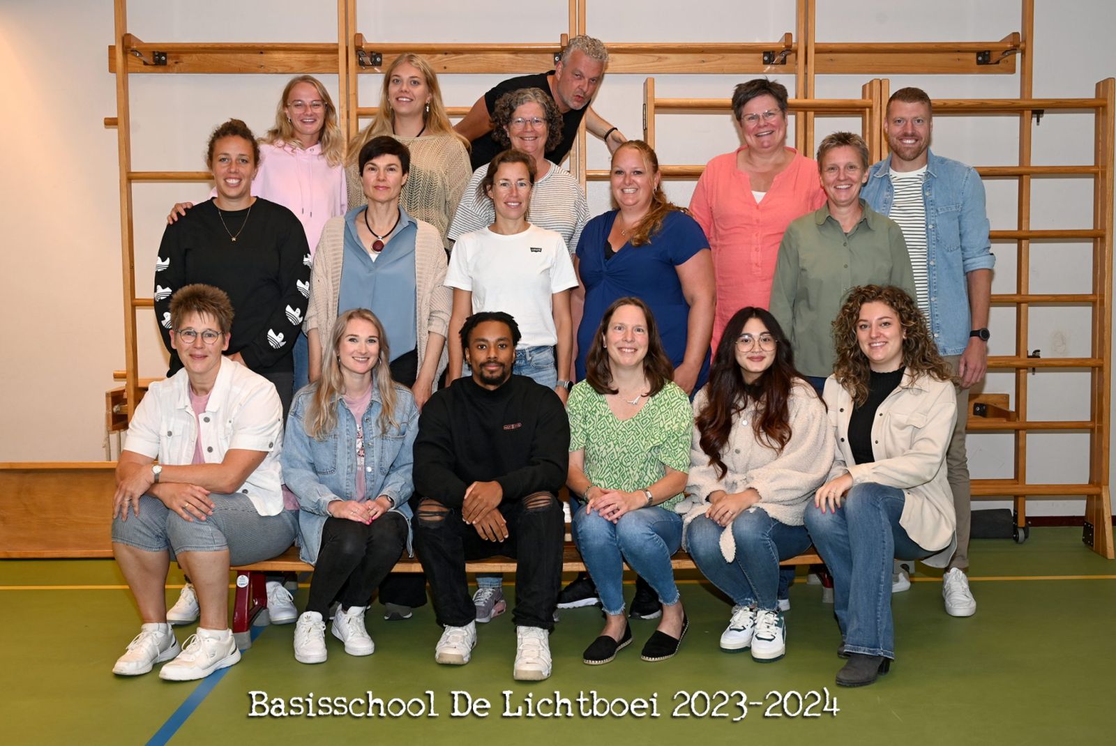 Het team van Basisschool De Lichtboei